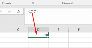 Cómo restar en Excel - ExcelFacil